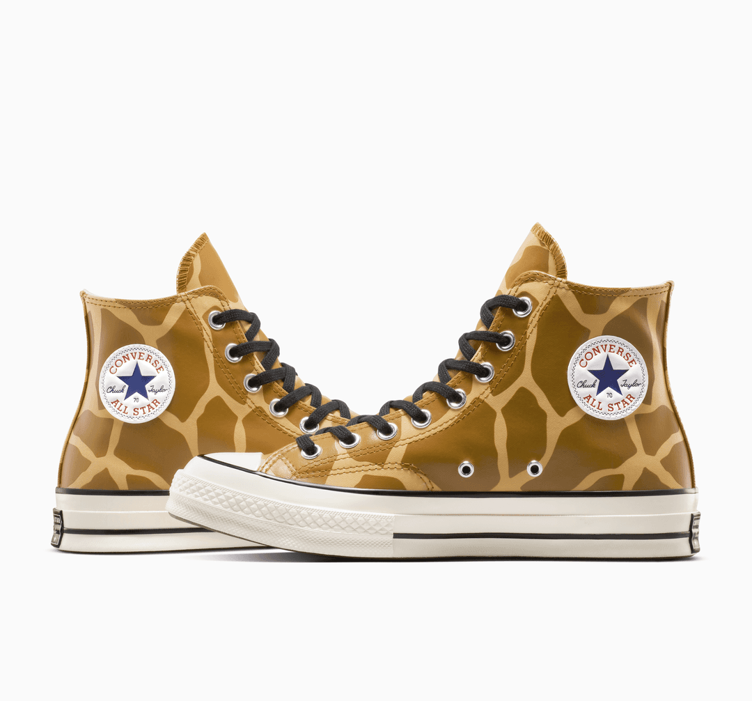 Chuck 70 Glow-In-The-Dark Giraffe Print Ginger Snap/Egret/Gopher Gold ...