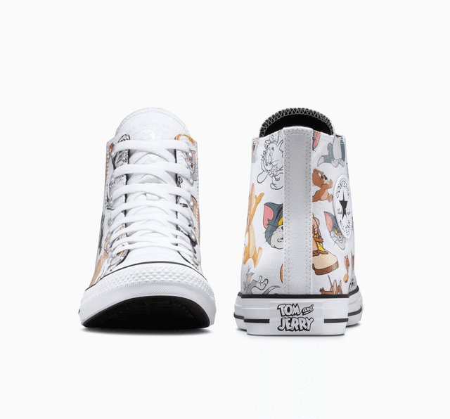 Converse x Tom and Jerry Chuck Taylor All Star White/Multi/Black A15112C